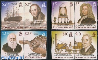 Stamp 2006, Solomon Islands Inventions & discoveries 4x2v [:], 2006 ...