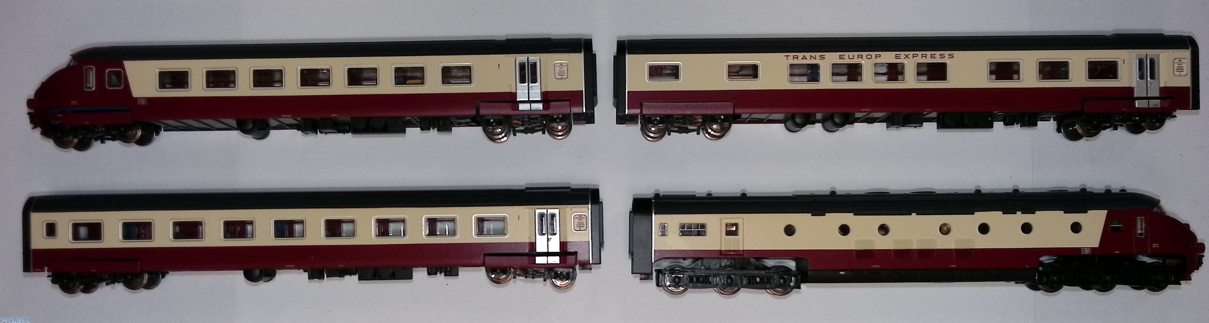 SBB RAm TEE Express Powered Rail Car Train (N+Sound) OVP - Collecting ...