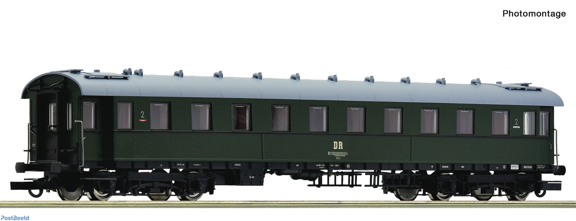 DR Standard Passenger Coach 2nd Class - Collecting Stamps - PostBeeld ...
