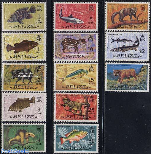 Stamp 1974, Belize/British Honduras Definitives 13v, 1974 - Collecting ...