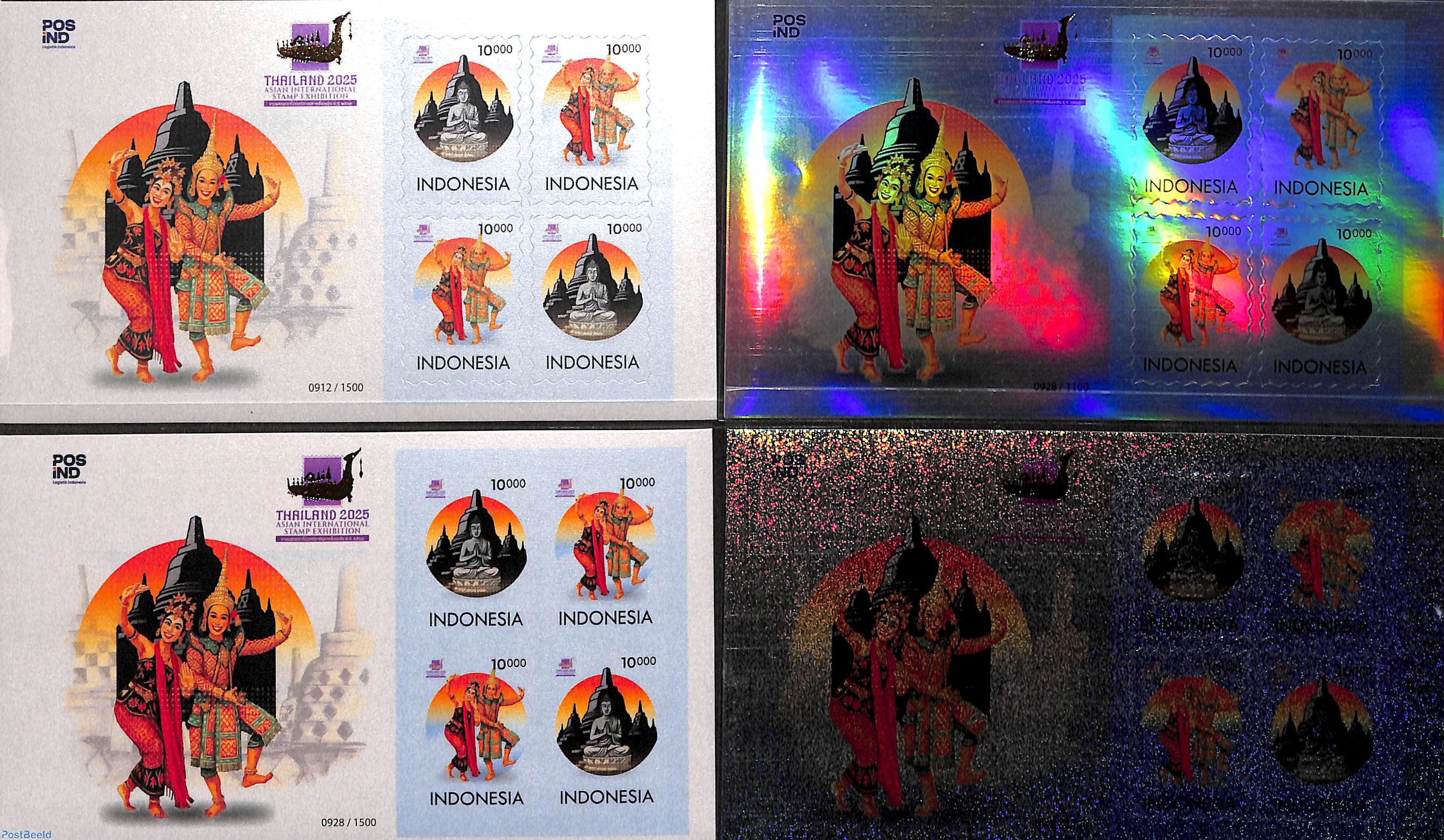 Stamp 2025, Indonesia Thailand 2025 4 s/s, 2025 - Collecting Stamps ...