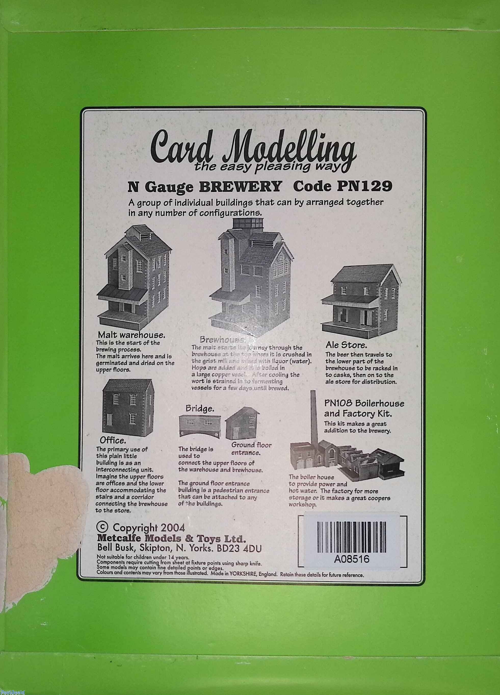 Brewery ~ Ready Cut Paper Model - Collecting Stamps - PostBeeld ...