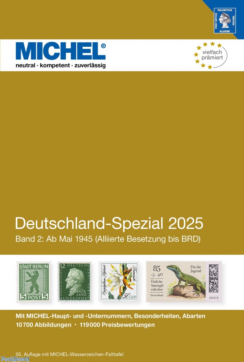 Germany, DDR Michel catalog Germany Special 2025 - Volume 2, 2025 ...