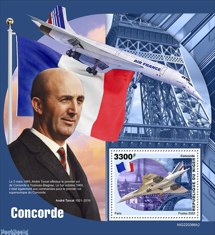 Stamp 2022, Niger Concorde, 2022 - Collecting Stamps - PostBeeld ...