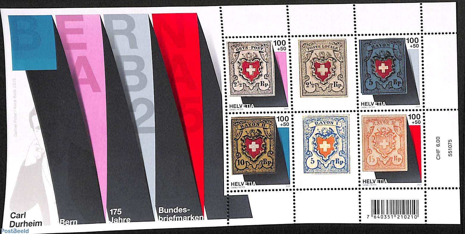 Stamp 2025, Switzerland Bernaba 2025 s/s, 2025 - Collecting Stamps ...