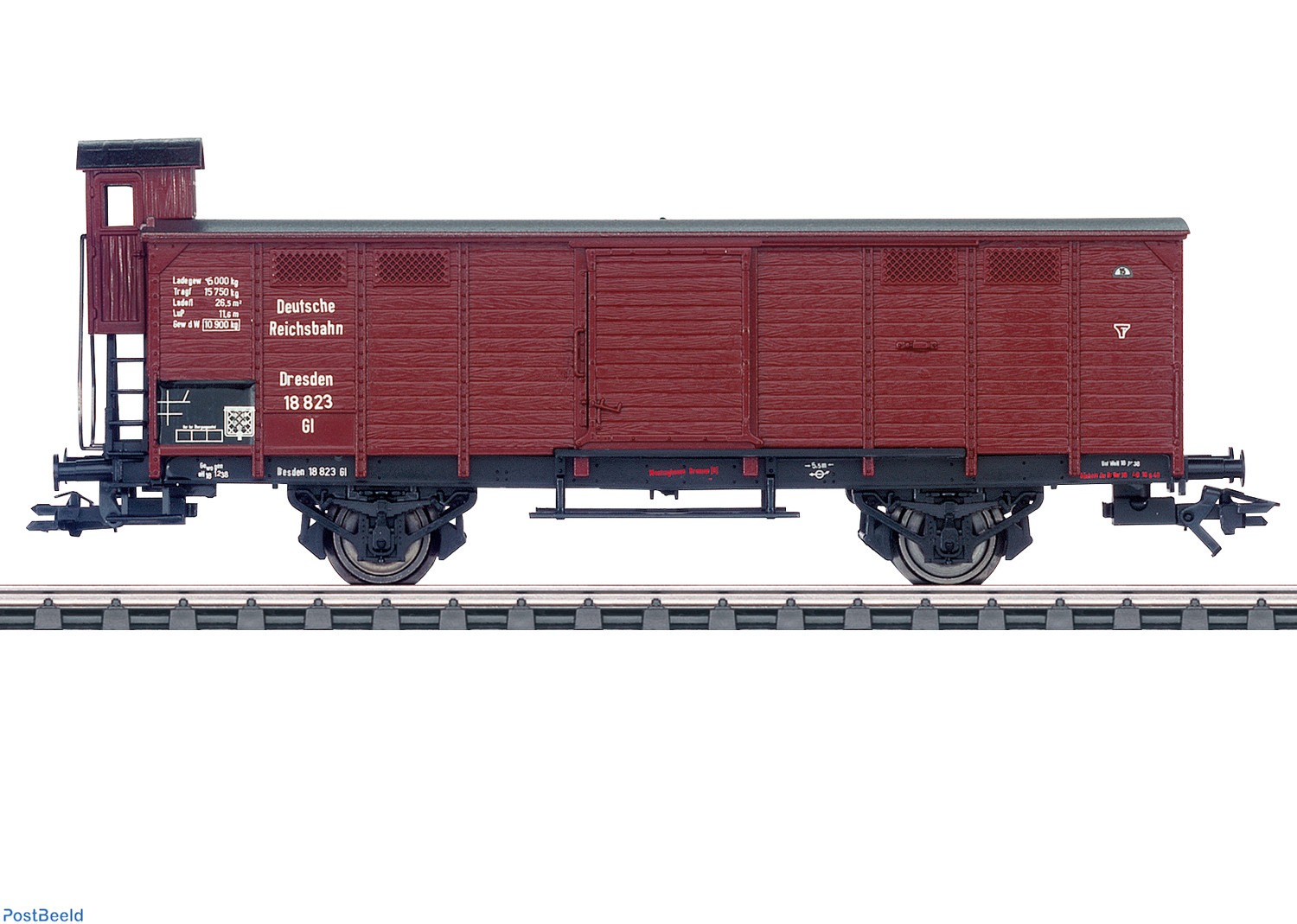 DRG Covered Goods Wagon - Collecting Stamps - PostBeeld - Online Stamp ...
