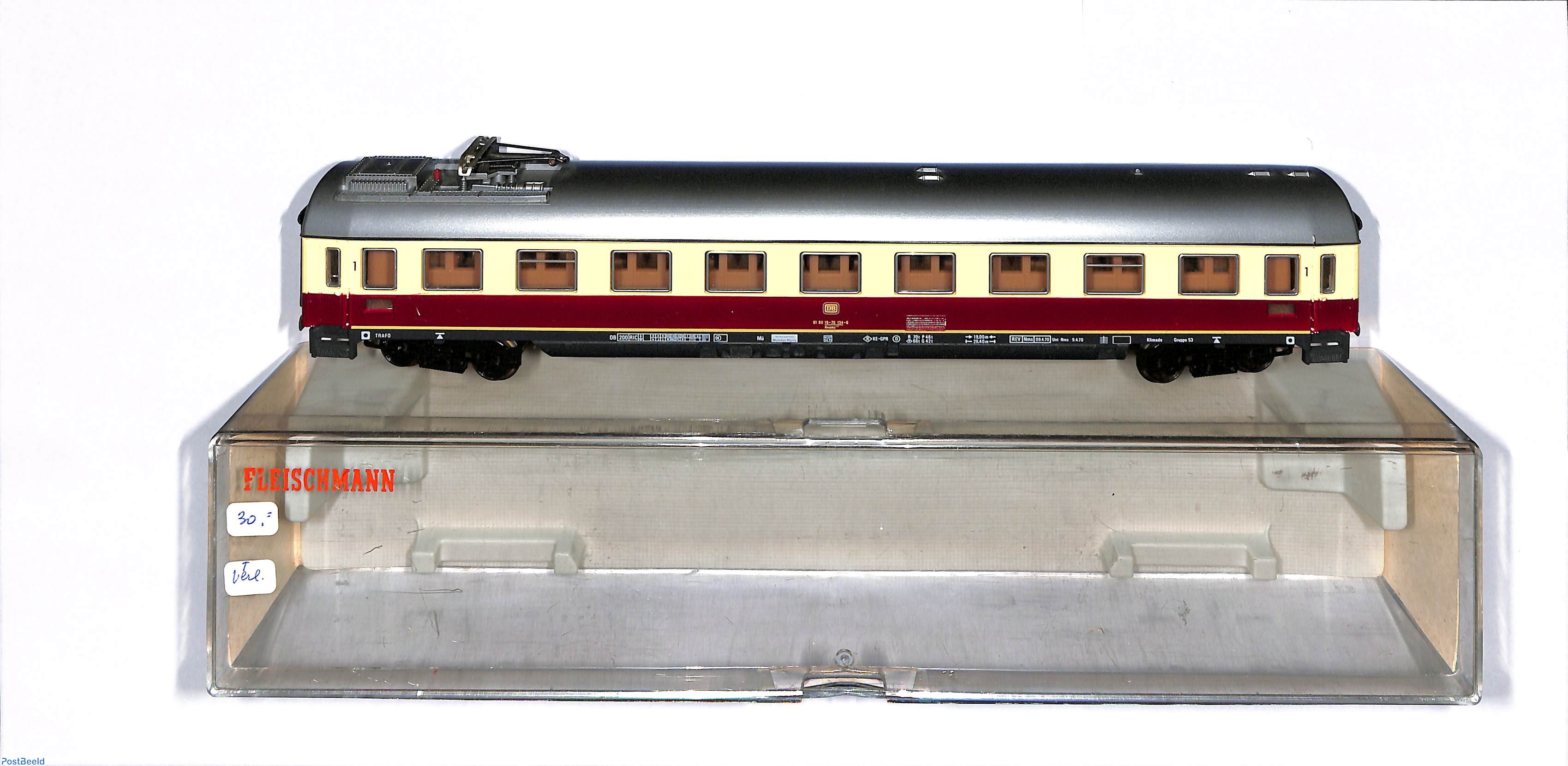 DB Passenger Coach 1st class with pantograph OVP - Collecting Stamps ...