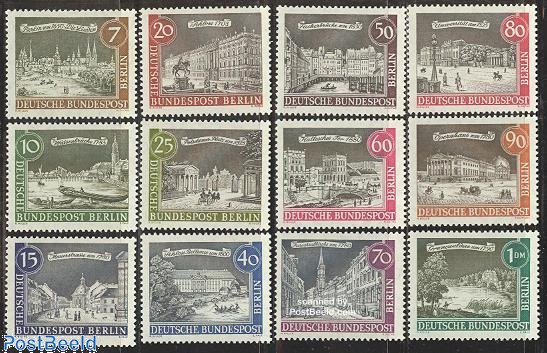 Stamp 1962, Germany, Berlin Old Berlin 12v, 1962 - Collecting Stamps ...