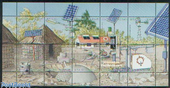 Stamp 2001, Namibia Energy 10v m/s, 2001 - Collecting Stamps ...