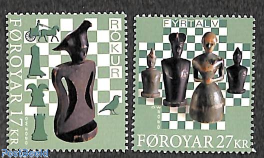 Stamp 2020, Faroe Islands Chess 2v, 2020 - Collecting Stamps ...