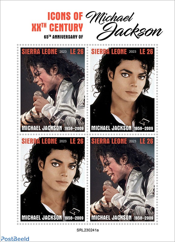 Stamp 2023, Sierra Leone Michael Jackson, 2023 - Collecting Stamps ...